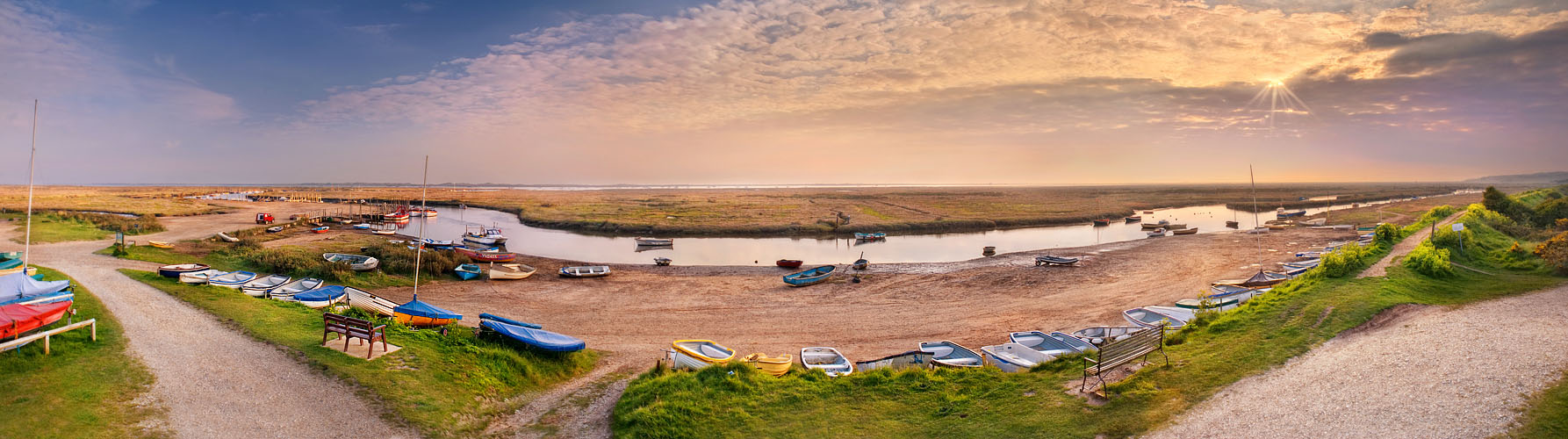 Morston, North Norfolk and Morston Barn